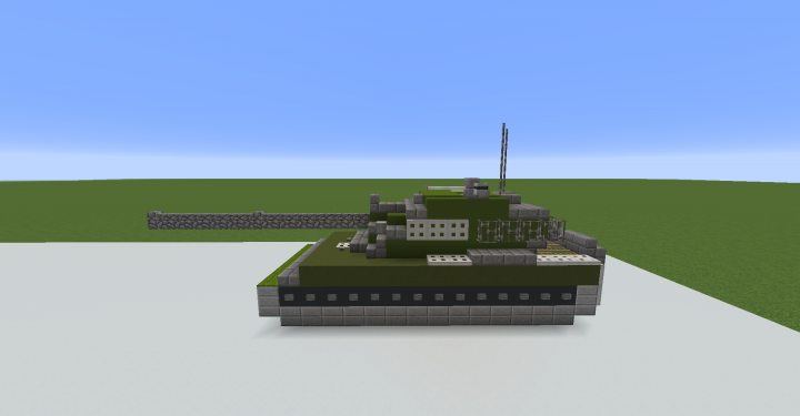 Challenger 2 MBT Minecraft Map