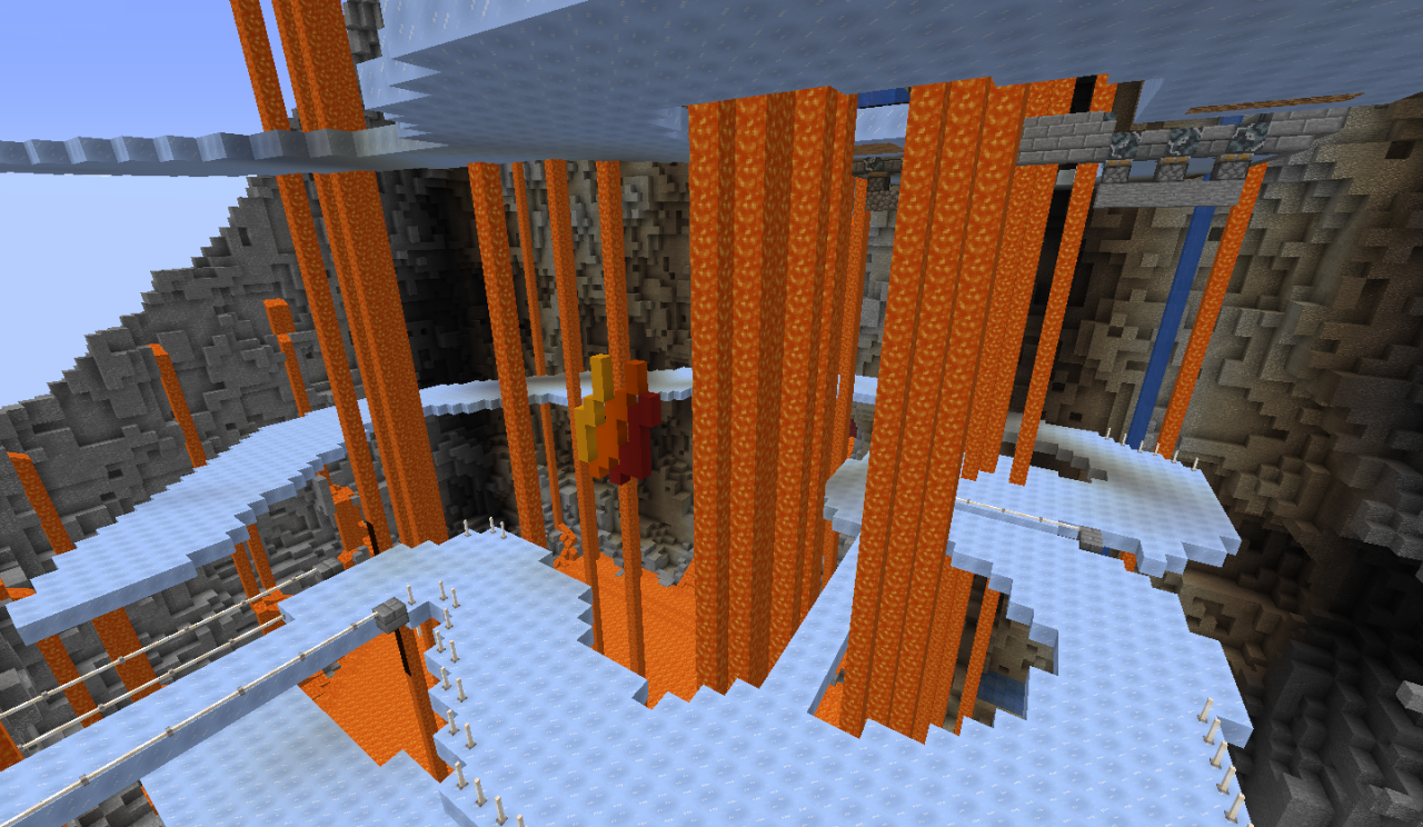 Ice Boating Minecraft Map