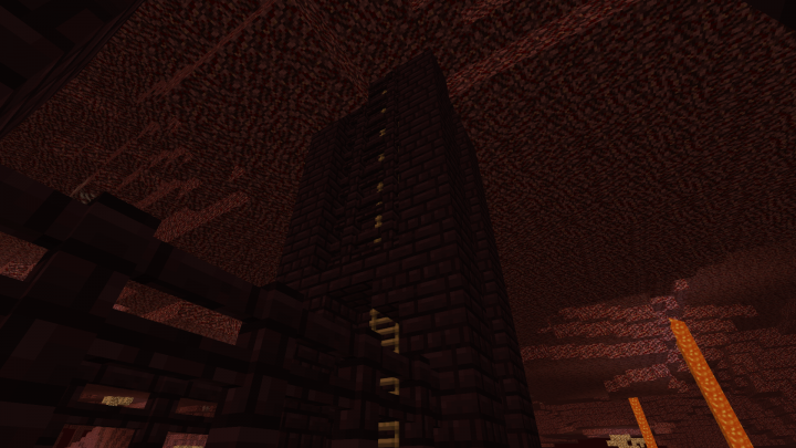 Nether Village Concept Minecraft Map