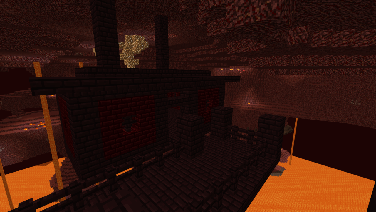 Nether Village Concept Minecraft Map