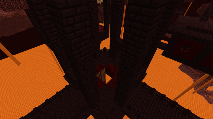 Nether Village Concept Minecraft Map