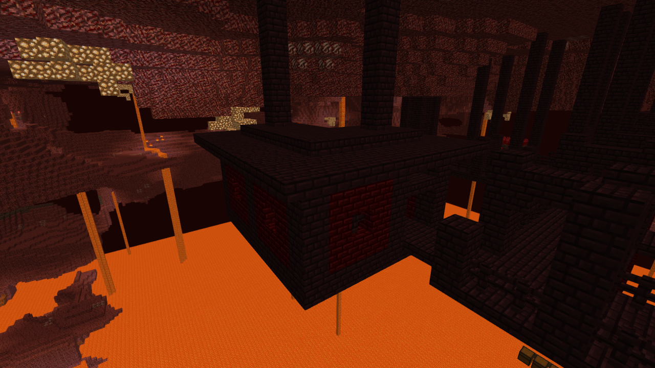 Nether Village Concept Minecraft Map