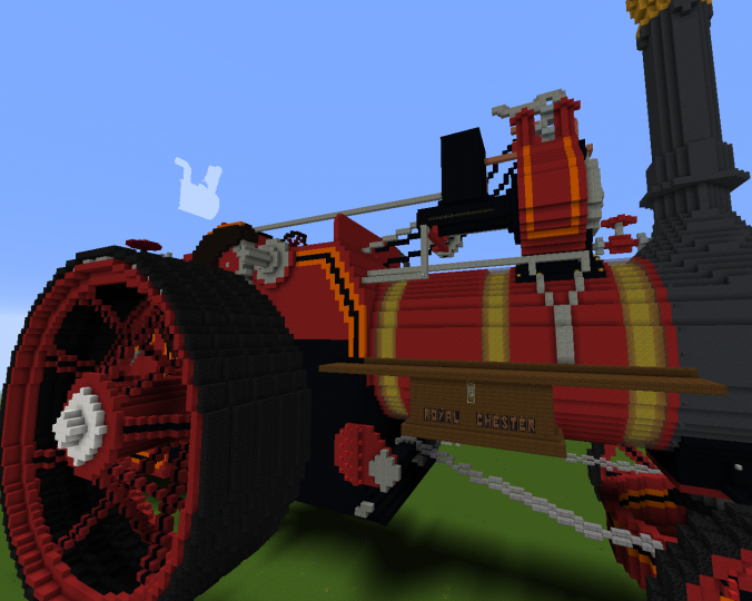 Royal Chester Steam Engine Minecraft Map