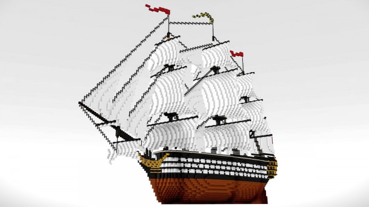 Ship of the line [ Phobos ] Minecraft Map