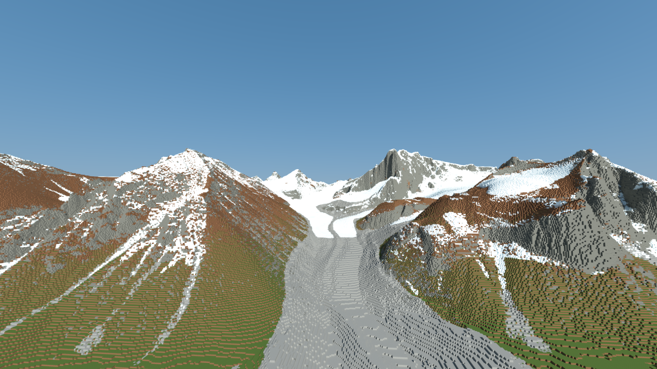 A Land of Fjords Minecraft Map