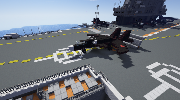Su-47 Berkut 1:1 Minecraft Map