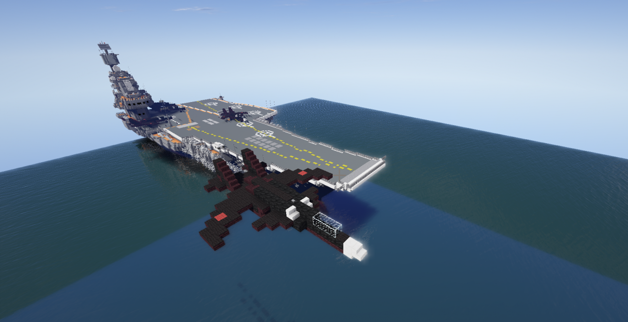 Su-47 Berkut 1:1 Minecraft Map