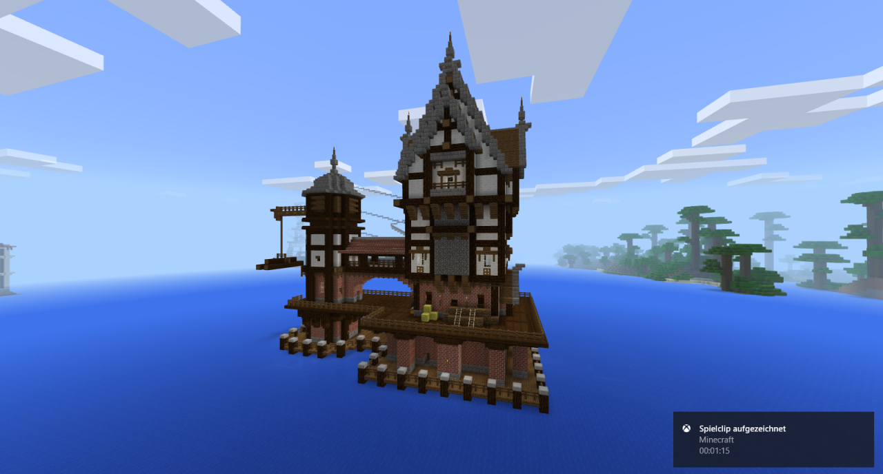 Mittelalter Hafen Minecraft Project