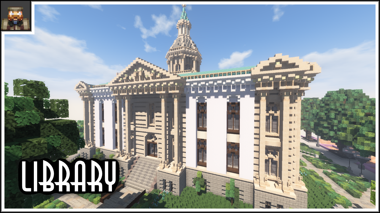 World of Keralis Library Minecraft Map