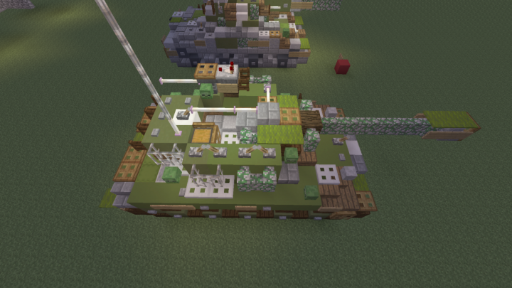 WWII U.S M18 "Hellcat" tank destroyer Minecraft Project