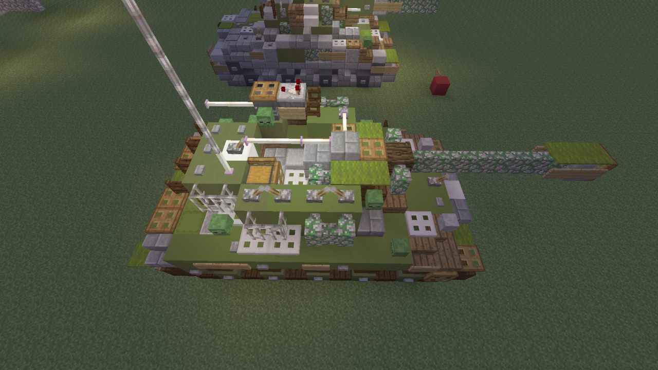 WWII U.S M18 "Hellcat" tank destroyer Minecraft Map