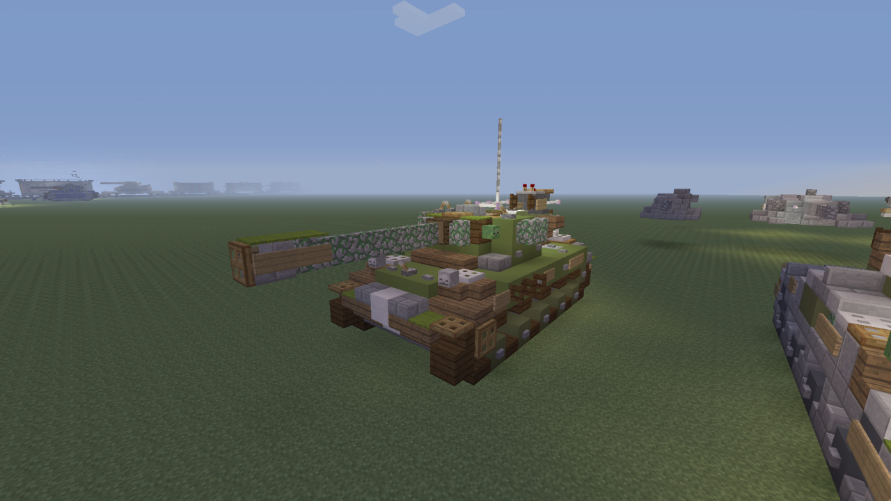 WWII U.S M18 "Hellcat" tank destroyer Minecraft Map