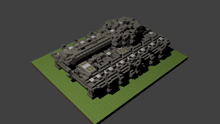 Warhammer 40k Tank ~ Baneblade Minecraft Map