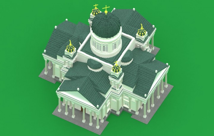 Helsinki Cathedral Minecraft Map