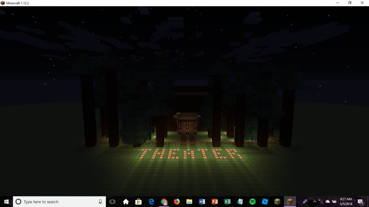 The Spruce Theater Minecraft Map