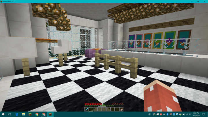 Icecream Parlor Minecraft Map