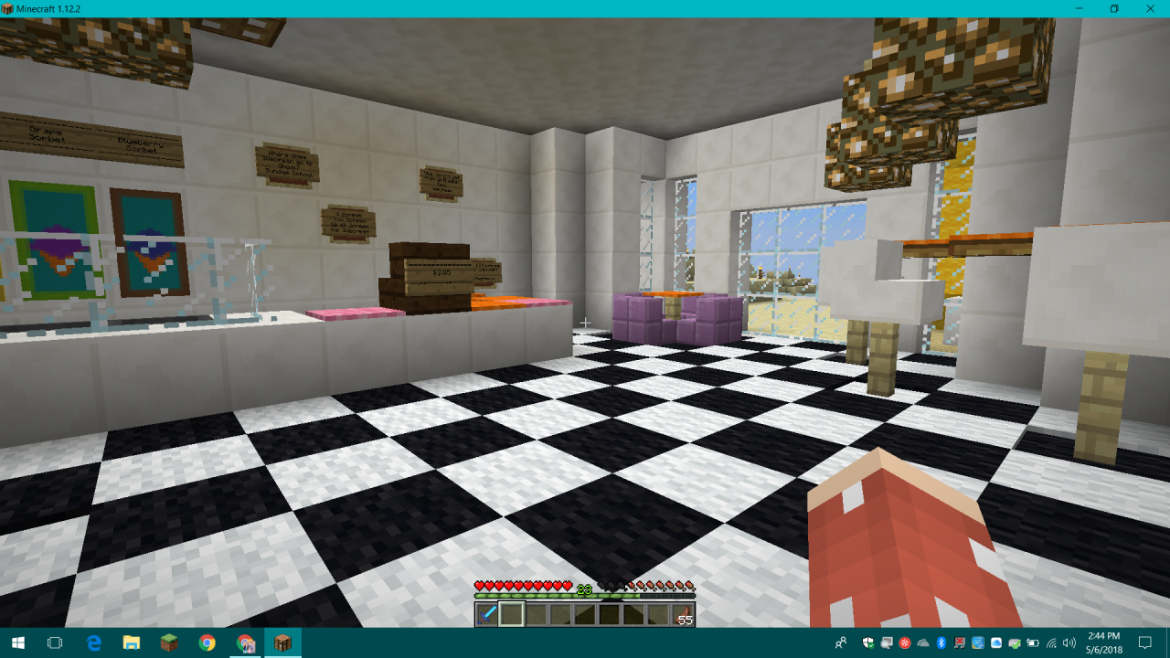 Icecream Parlor Minecraft Map