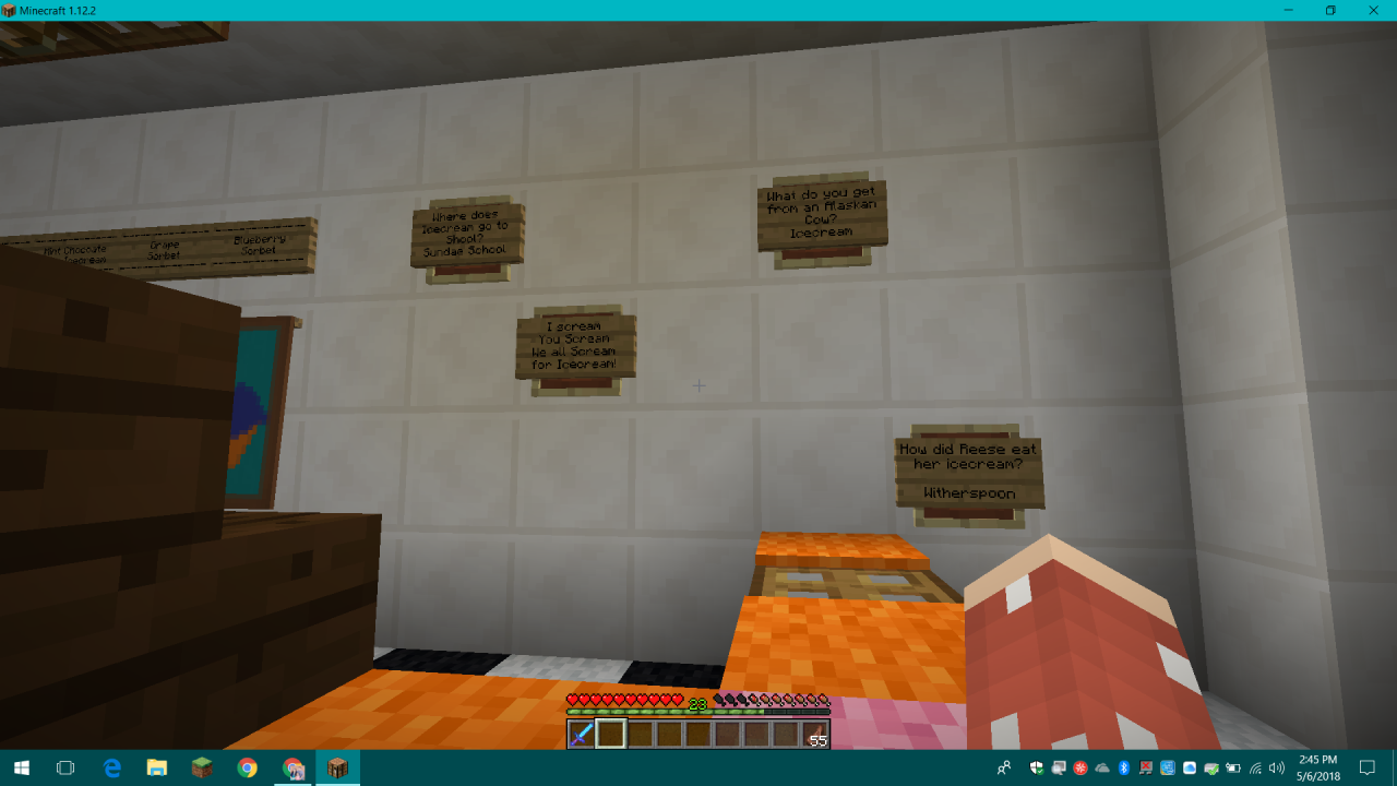 Icecream Parlor Minecraft Map