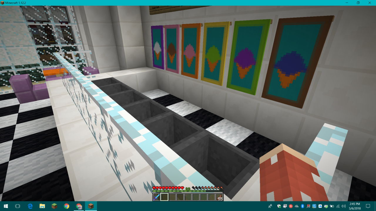 Icecream Parlor Minecraft Map