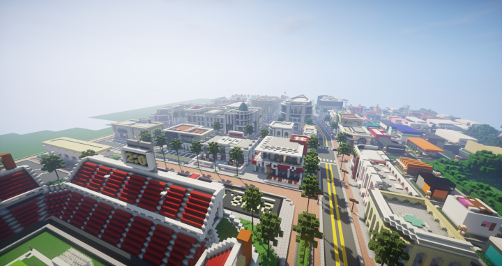 Beverly Hills Concept City Minecraft Map