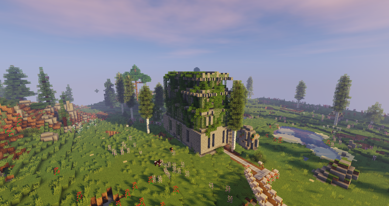 Beautiful Shader Wallpapers Minecraft Map