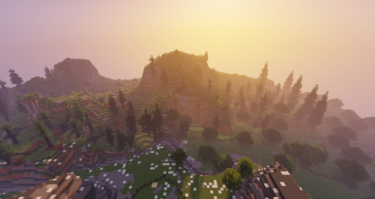 Beautiful Shader Wallpapers Minecraft Map