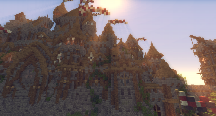 Huge Medieval Castle [Castle of Theams] Minecraft Map