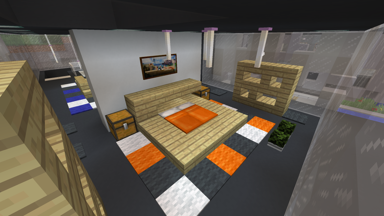 Modern concrete house #6 Minecraft Map