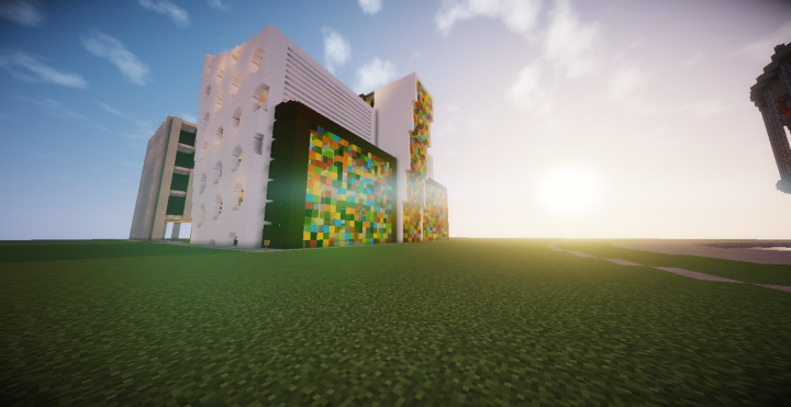 Kubrick Art Gallery - City State of Epsilon Minecraft Map
