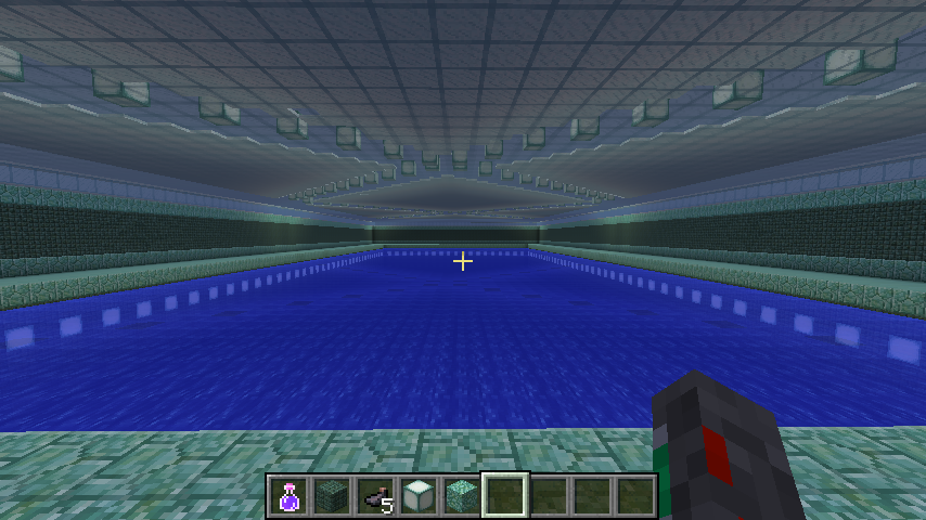 Olympic size swimming pool Minecraft Map