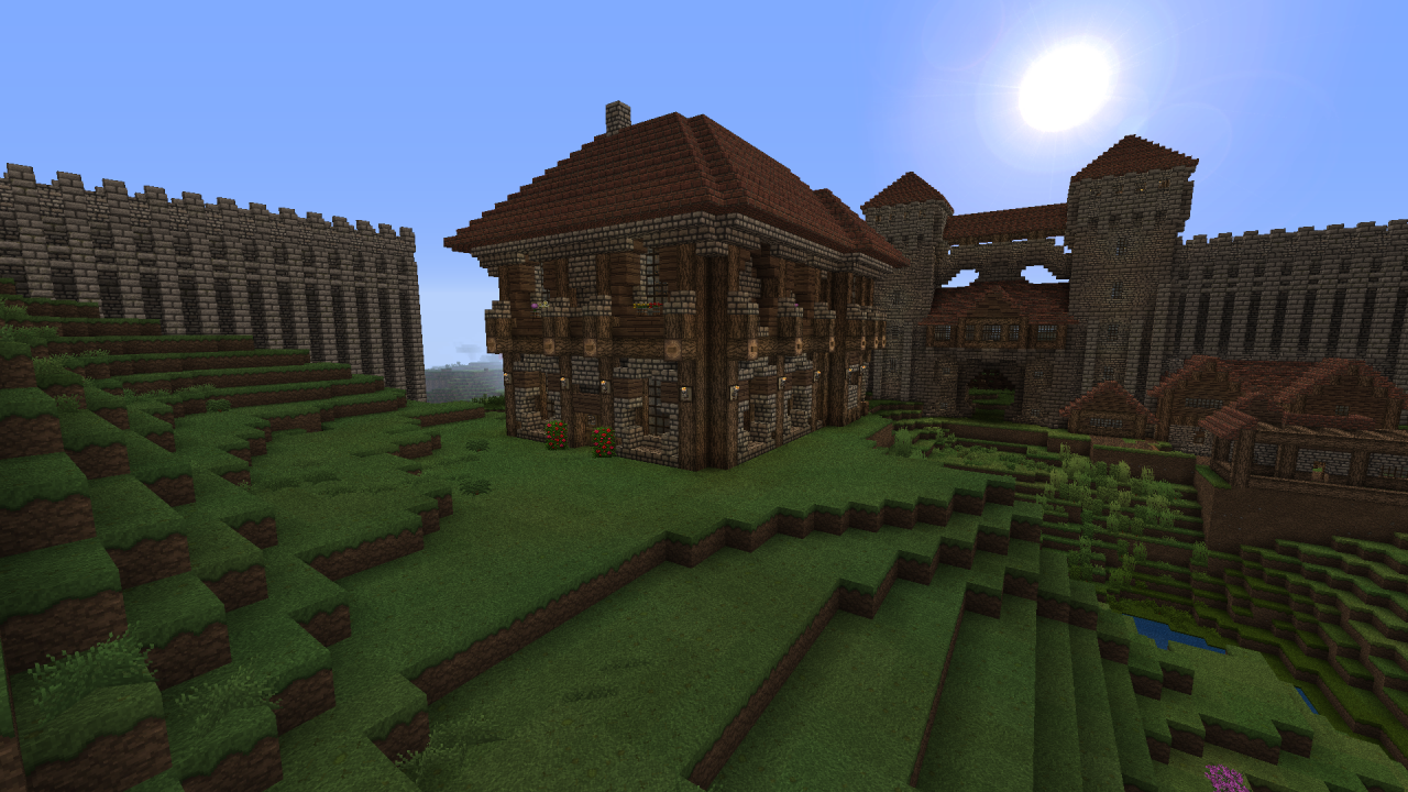 The old castle. Minecraft Map