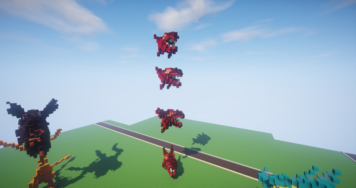 Level 30 milestone, Dragons (WIP) Minecraft Map