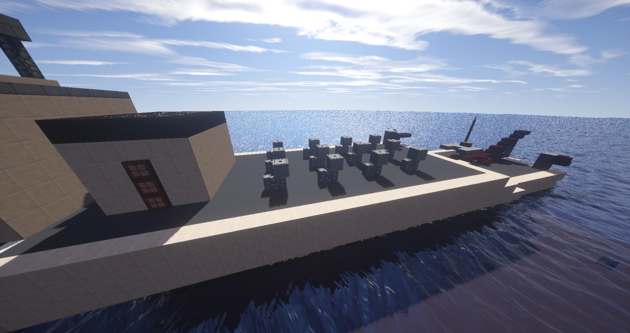 Type 160-class Fire Support Corvette (Medium) Minecraft Map