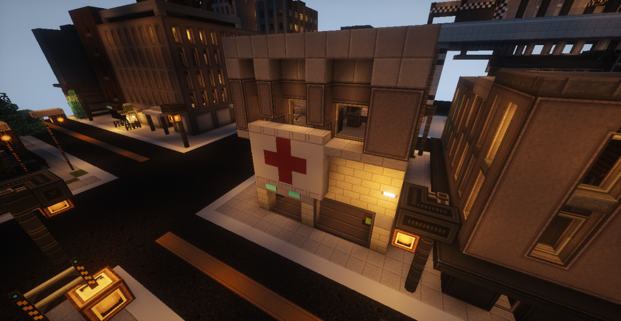 Trauma Team Station Minecraft Map