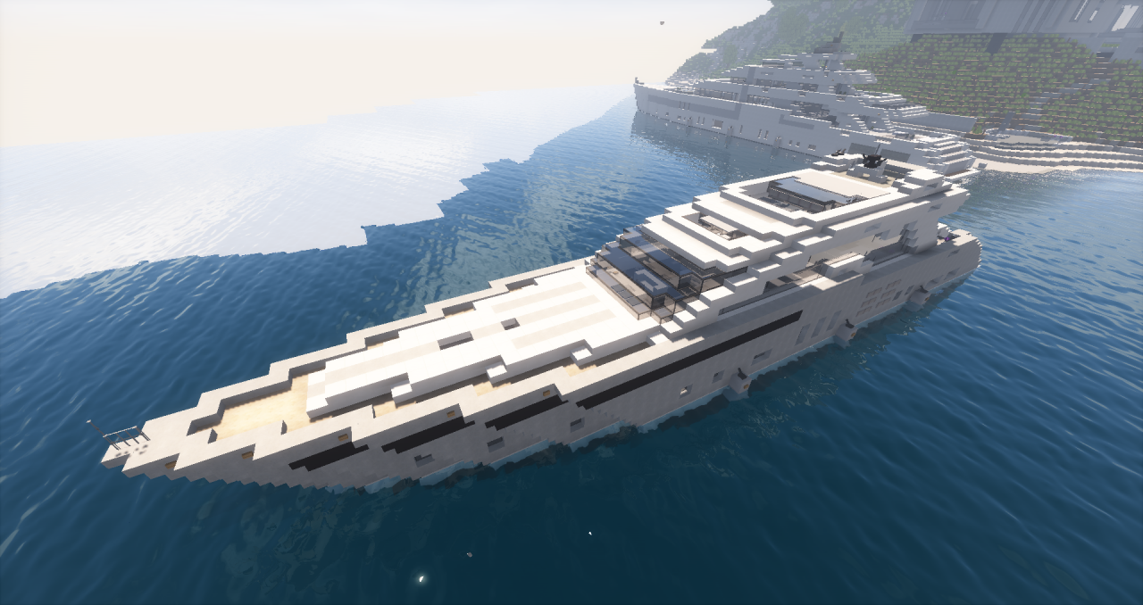 S line Yacht Minecraft Map