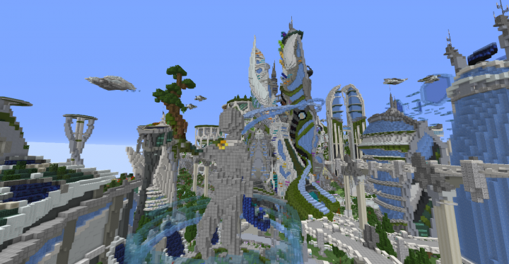 Virfirae - A green utopia Minecraft Map