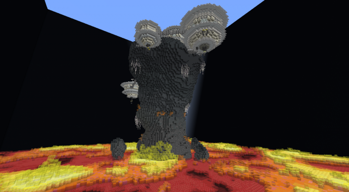 Three Sci-Fi Outposts Minecraft Map