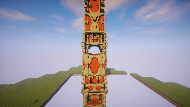 tower of 256 block (height) ! Minecraft Map