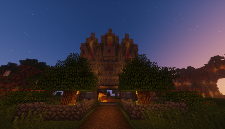 Temple of RNG - Spawn area for Kingdom Chaos survival server. Minecraft Map