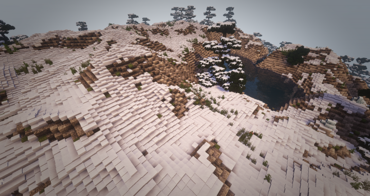 Terrain Study #1 | Alpine Backcountry Minecraft Map