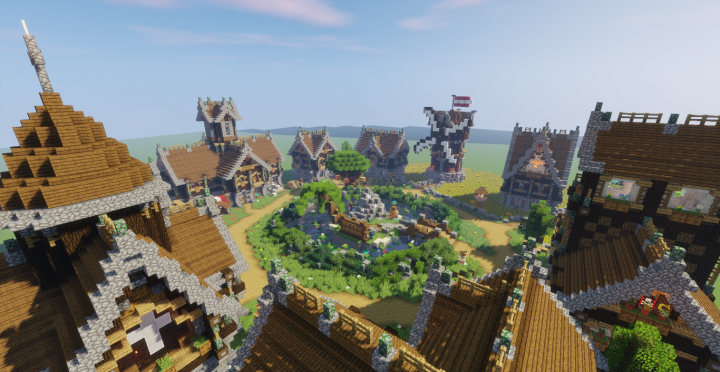 Medieval buildings by Devixius Minecraft Map