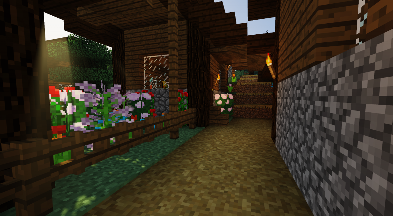 Spruce Village Transformation Minecraft Map