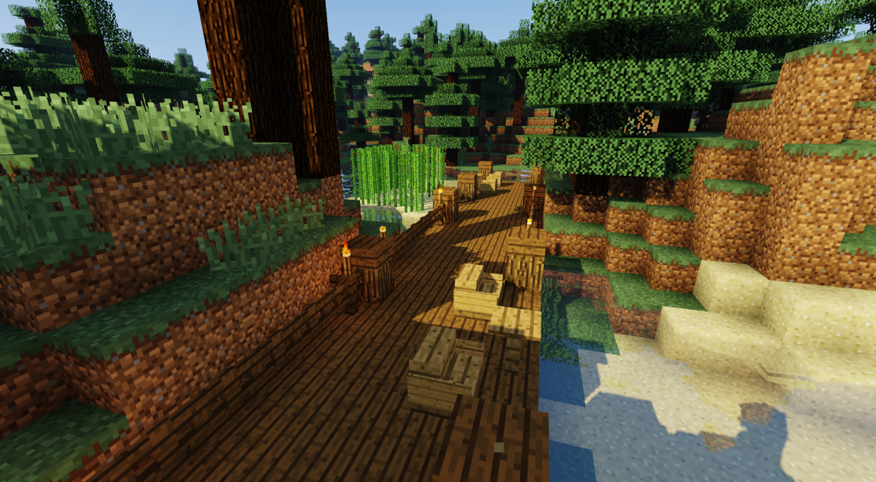 Spruce Village Transformation Minecraft Map
