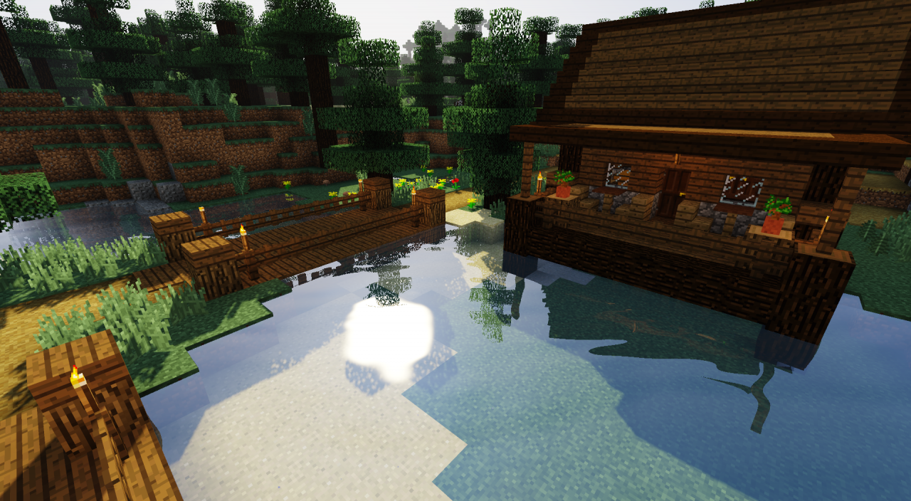 Spruce Village Transformation Minecraft Map
