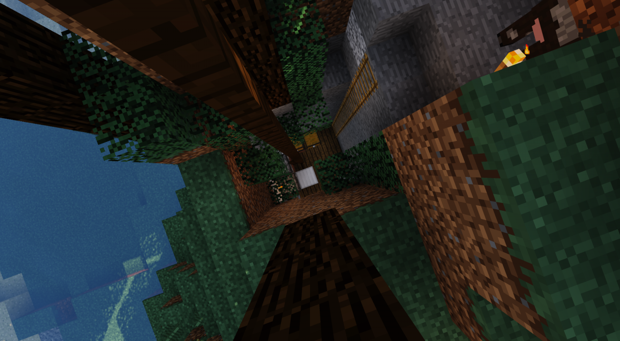 Spruce Village Transformation Minecraft Map