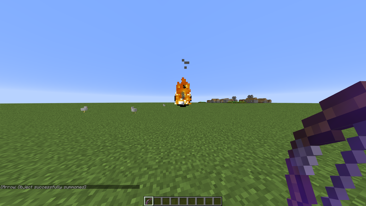 Fireballs replace Arrows Minecraft Map