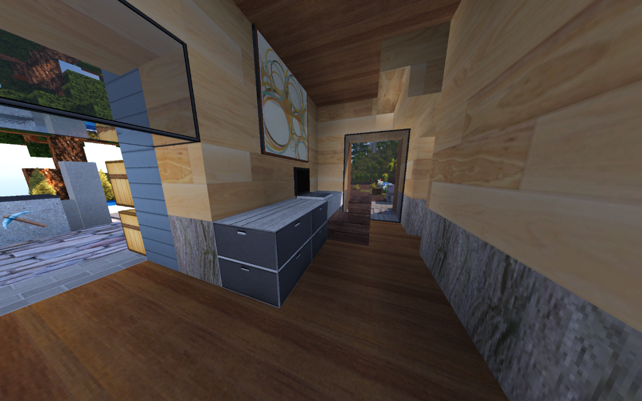 Simple Off the Grid Home (For Uncle) Minecraft Map