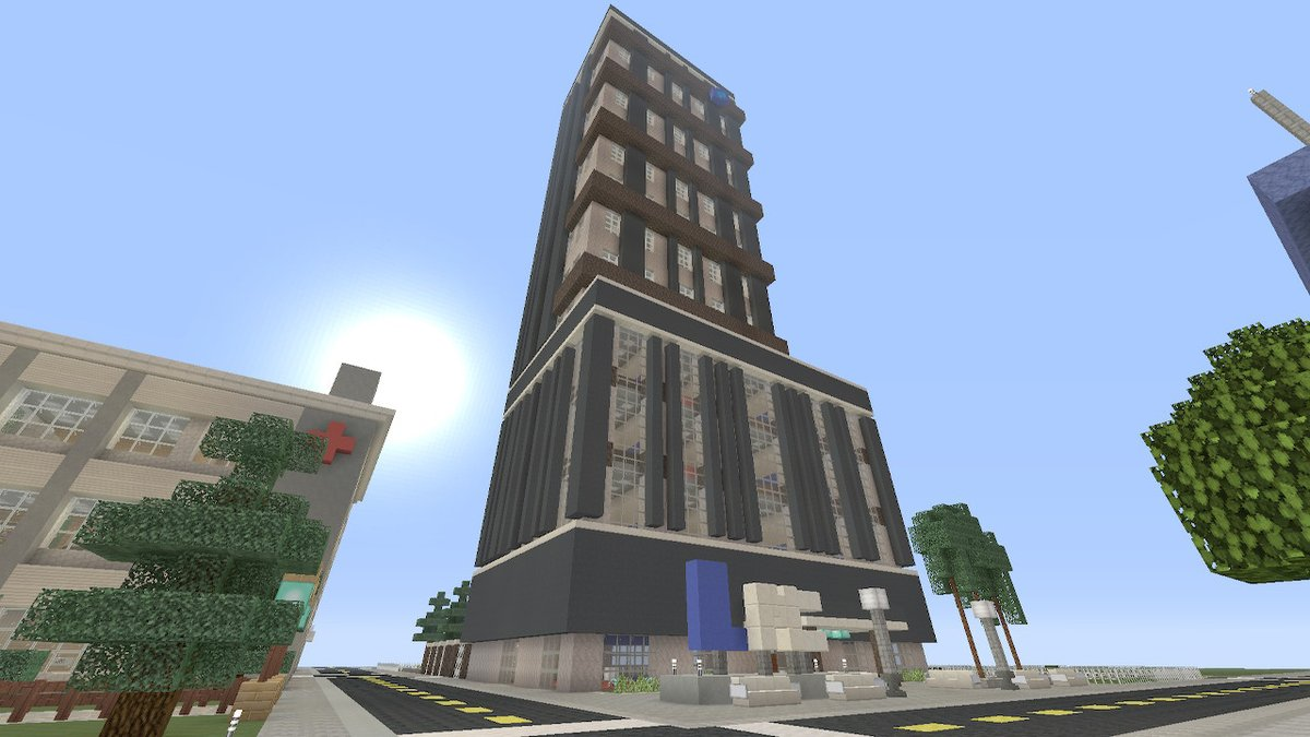 Lazuli News Channel Tower Minecraft Map