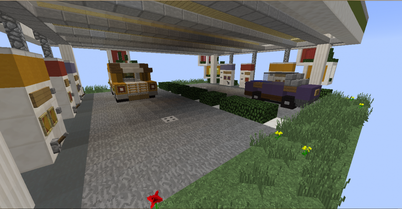 Modern Cube Skywar's Minecraft Map