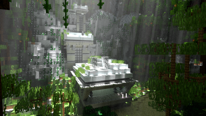 Three Sci-Fi Outposts Minecraft Map